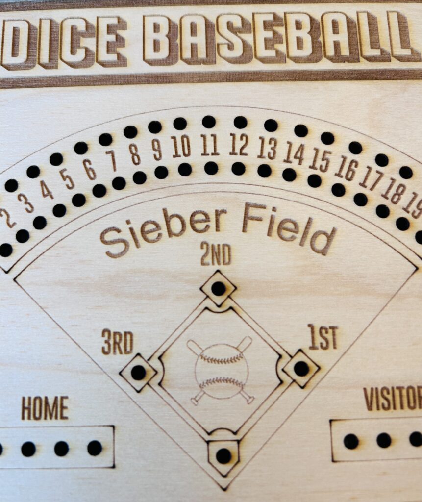 Baseball Dice Game - Beam and Beyond